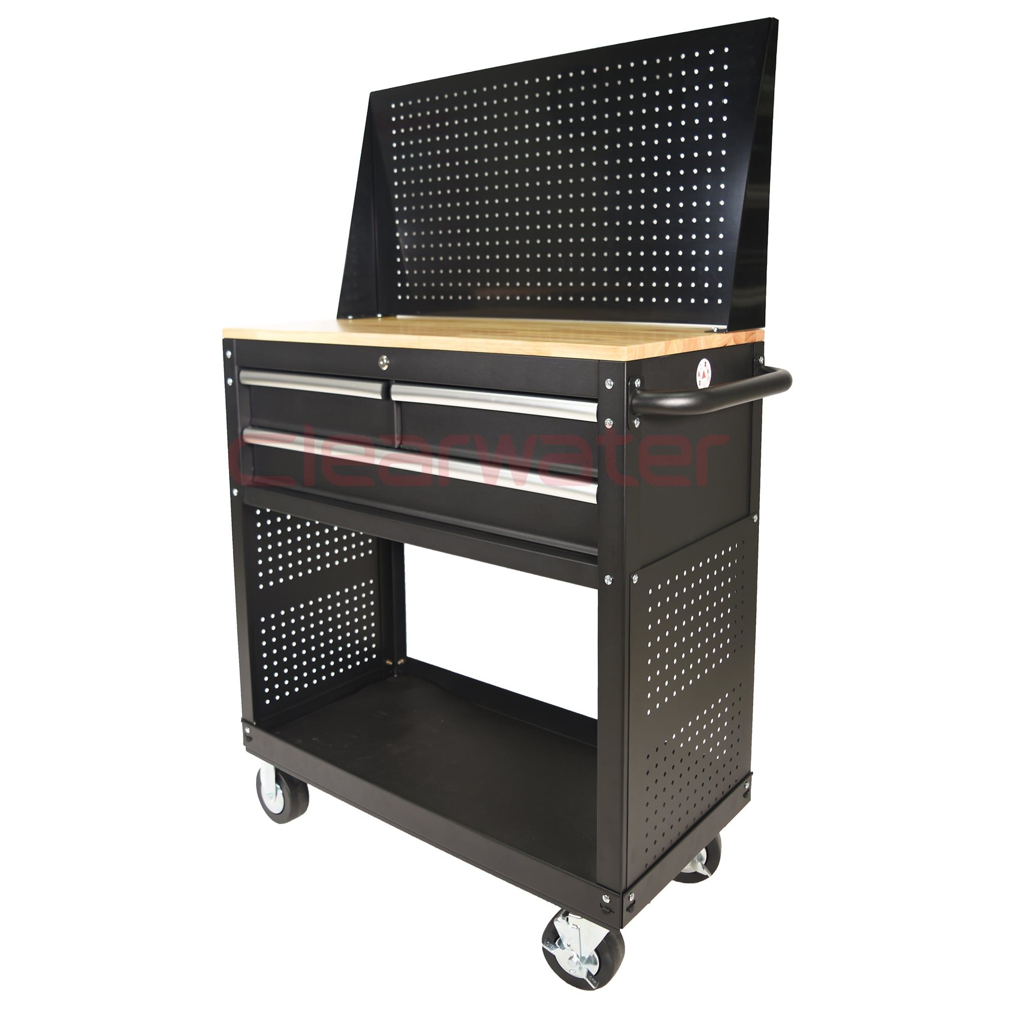 36 INCH 03 DRAWER UTILITY CART – Clearwater Metal
