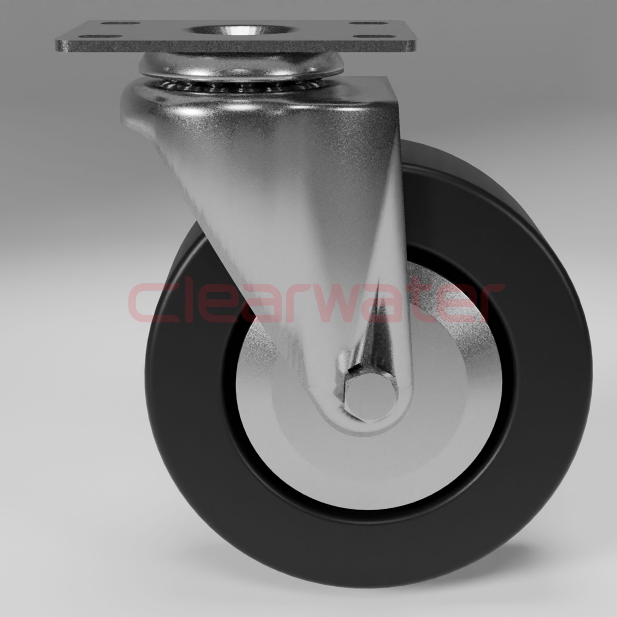 5 INCH CASTER WITH BRAKE – Clearwater Metal