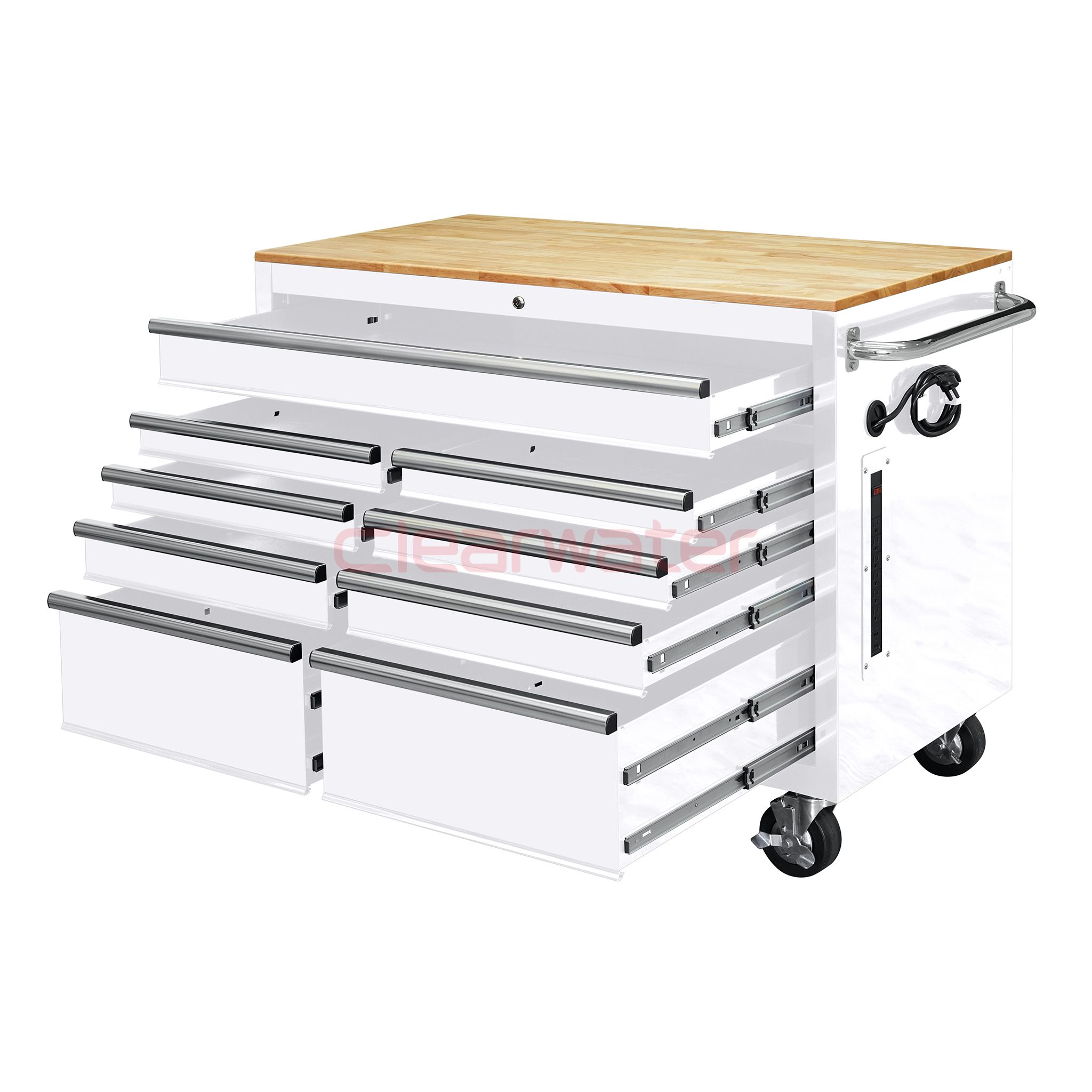 46 INCH 9 DRAWER TOOL CABINET – Clearwater Metal