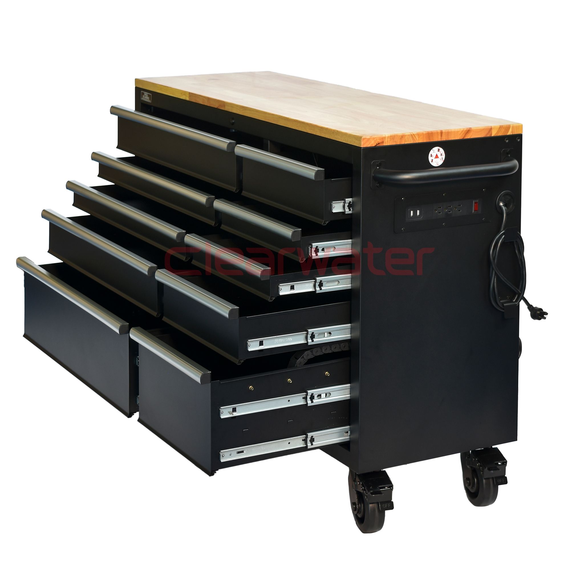 52 INCH 10 DRAWER TOOL CABINET – Clearwater Metal