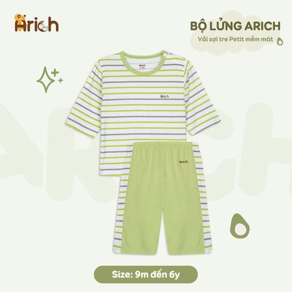 Bộ lửng Arich Green Baby