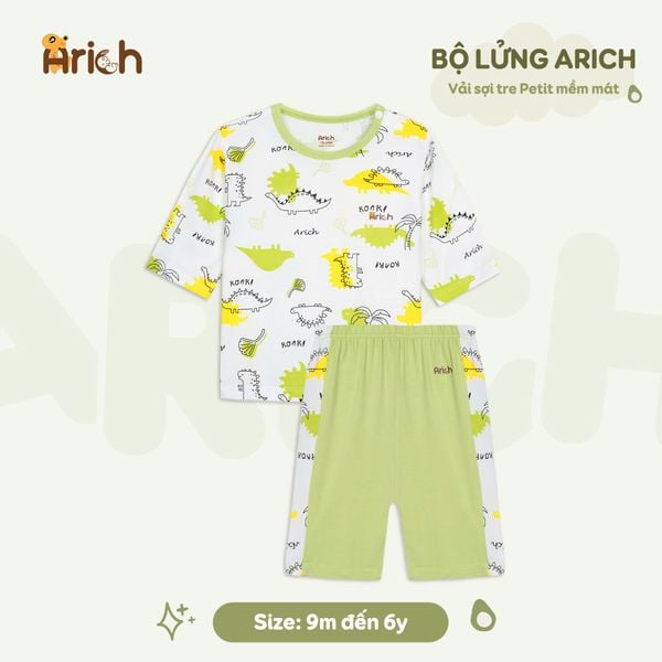 Bộ lửng Arich Green Baby