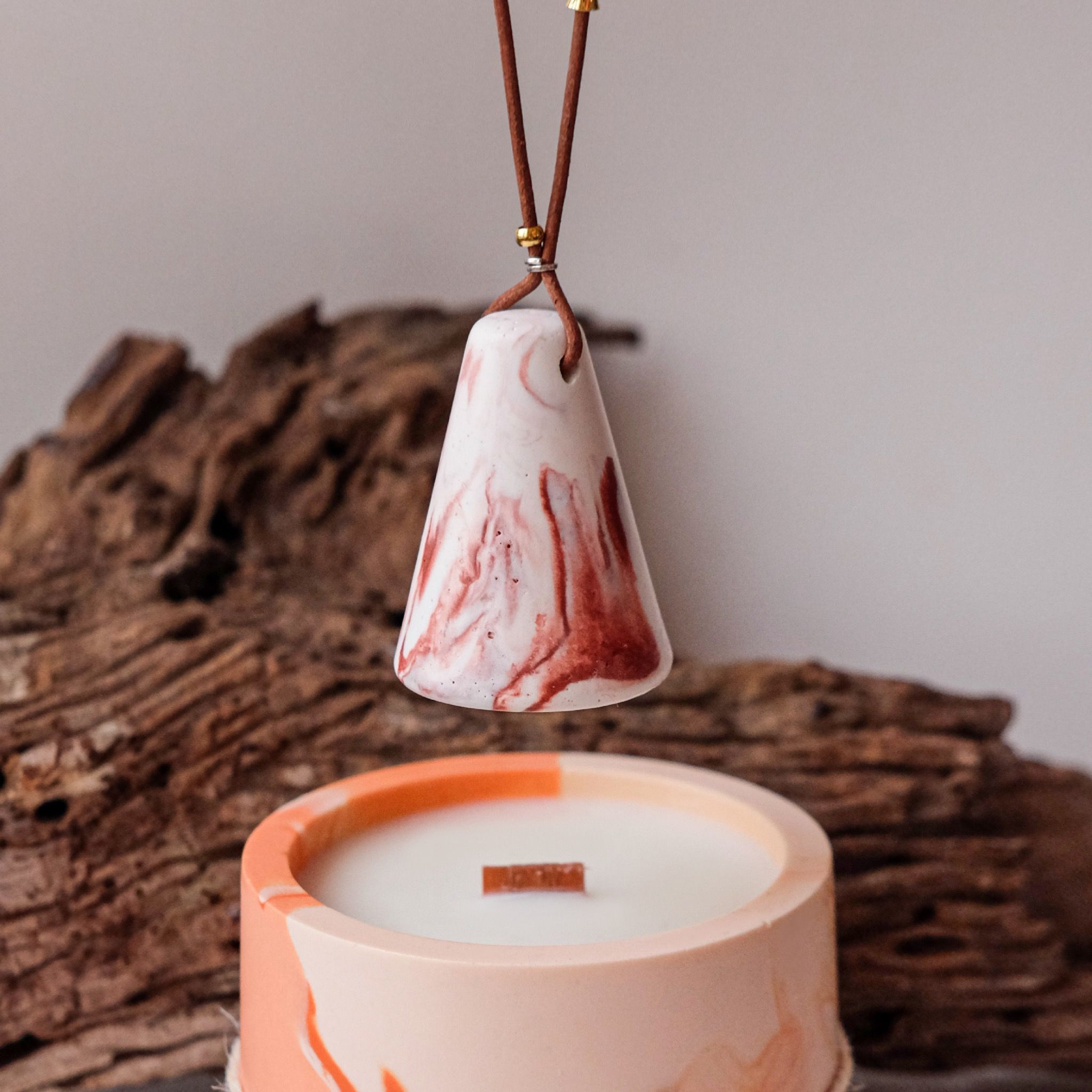 Chụp nến Modan Marble tông Đỏ - Red tone – ModanLivin