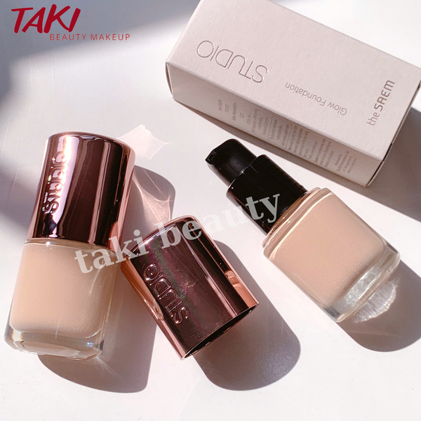 Kem nền The Saem Studio glow foundation 10ml - Taki Beauty Makeup