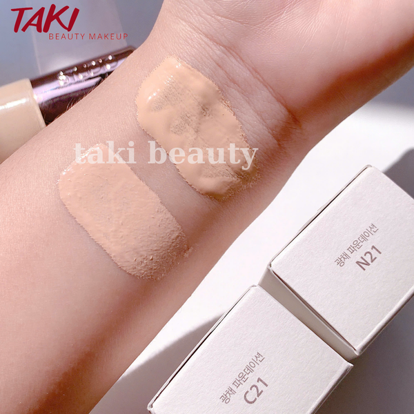 Kem nền The Saem Studio glow foundation 10ml - Taki Beauty Makeup