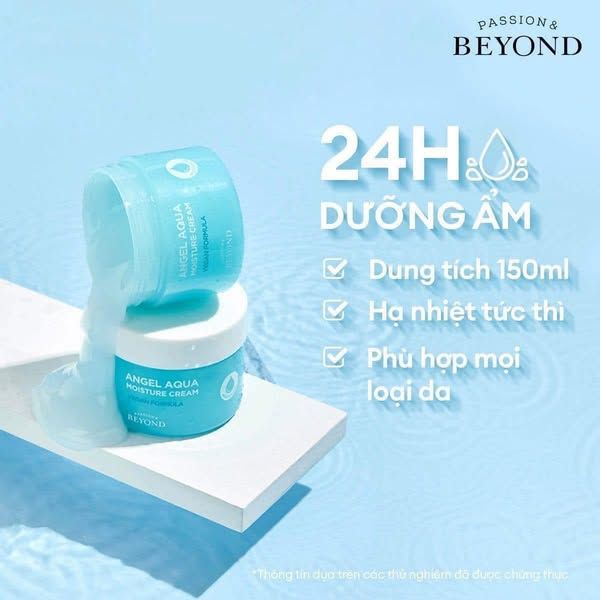 Kem Dưỡng Ẩm Beyond Angel Aqua Moisture Cream 150ml - Taki Beauty Makeup