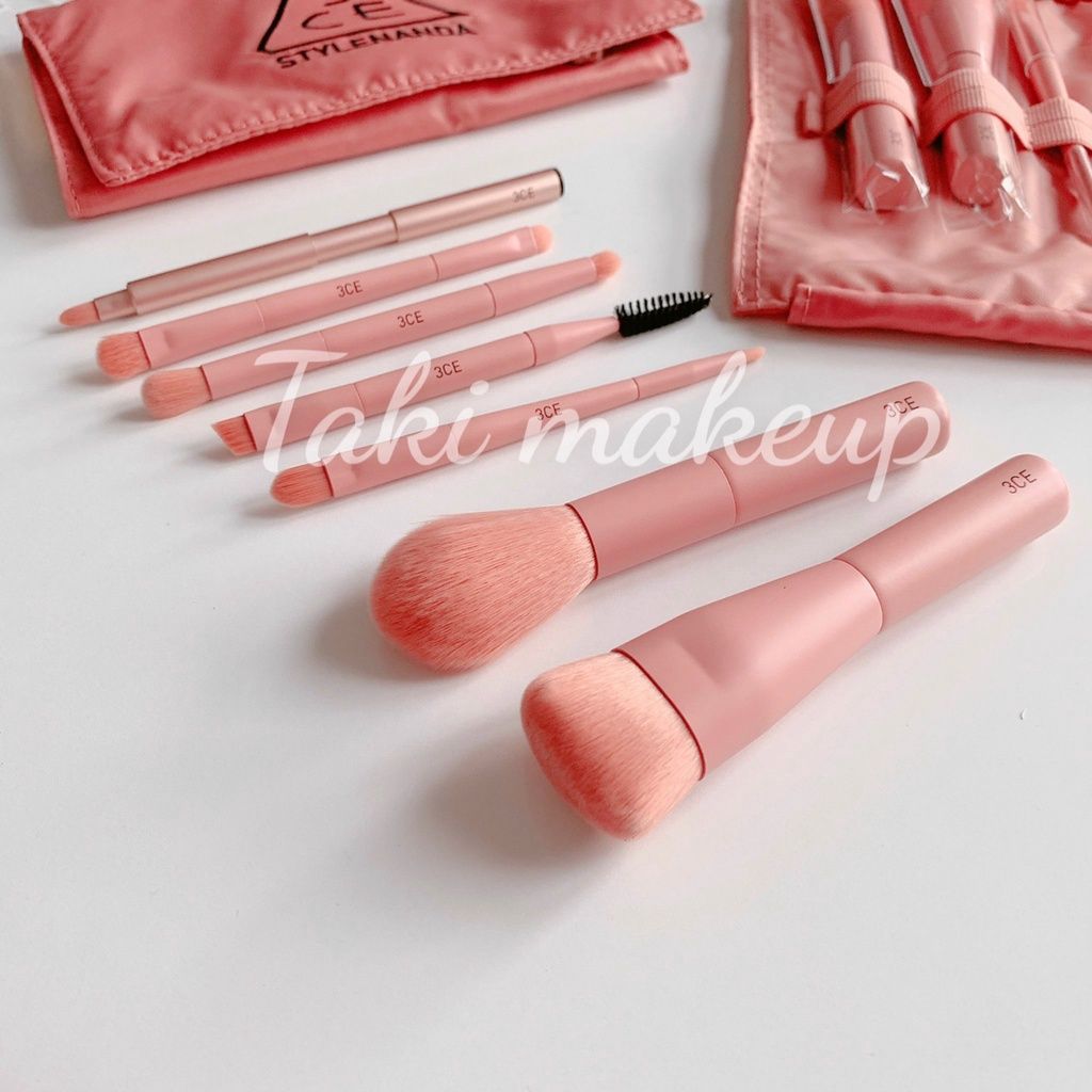 Bộ Cọ Trang Điểm Cá Nhân 7 Món 3ce Mini Makeup Brush Kit - Taki Beauty ...