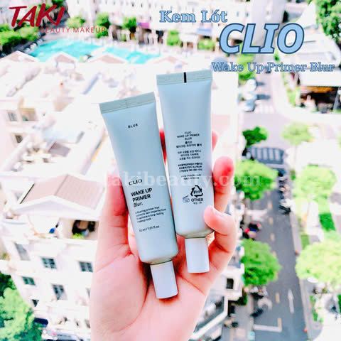 Kem Lót Nâng Tone Clio Wake Up Primer Tone Up 30ml - Taki Beauty Makeup