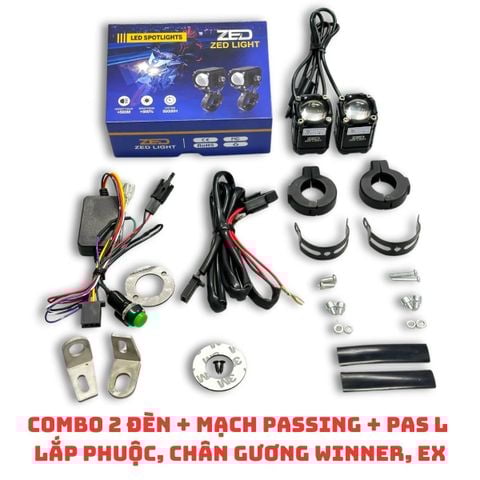 Đèn Trợ Sáng MINI W2 ZED LIGHT – ZEDLIGHT