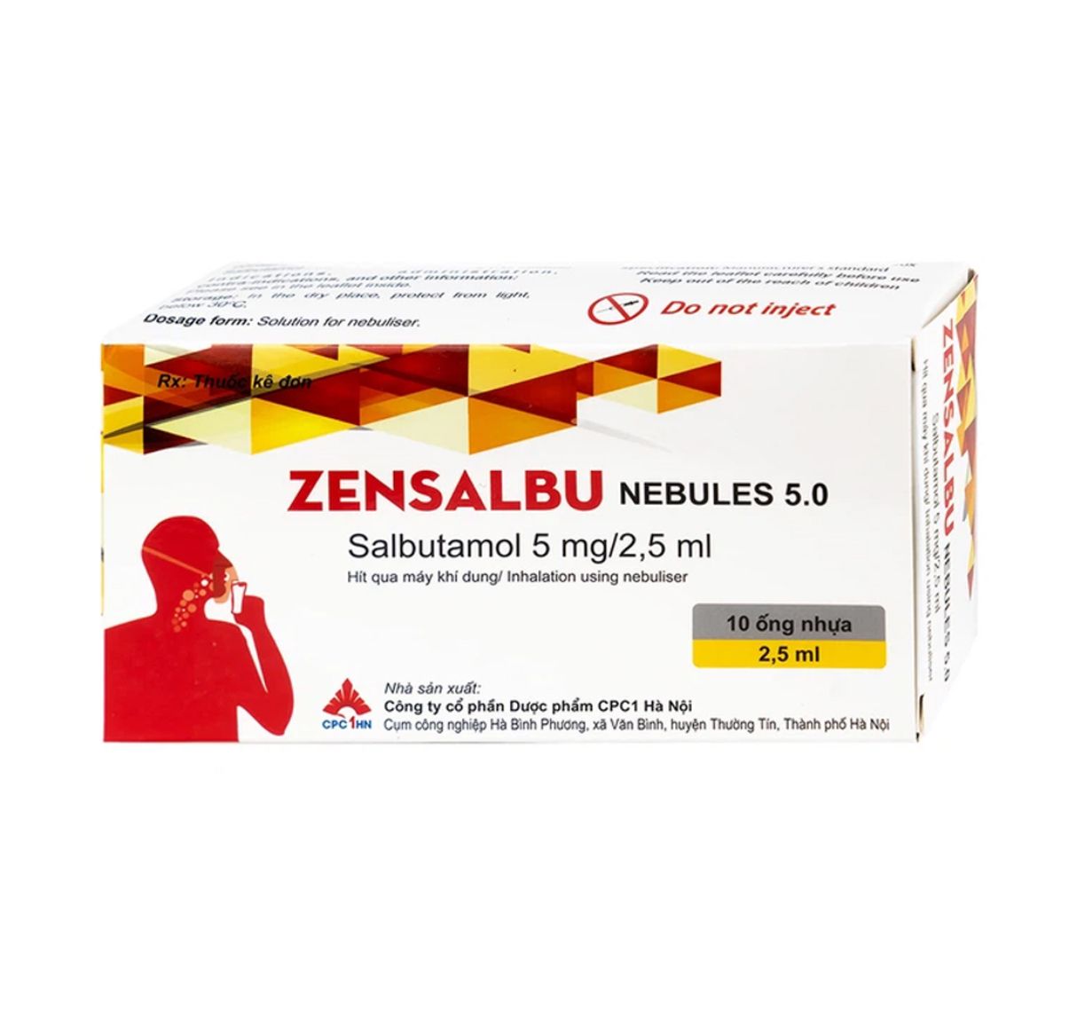 Zensalbu Nebules Salbutamol 5mg/2.5ml Cpc1 (H/10o/2.5ml) – THUỐC TỐT ...