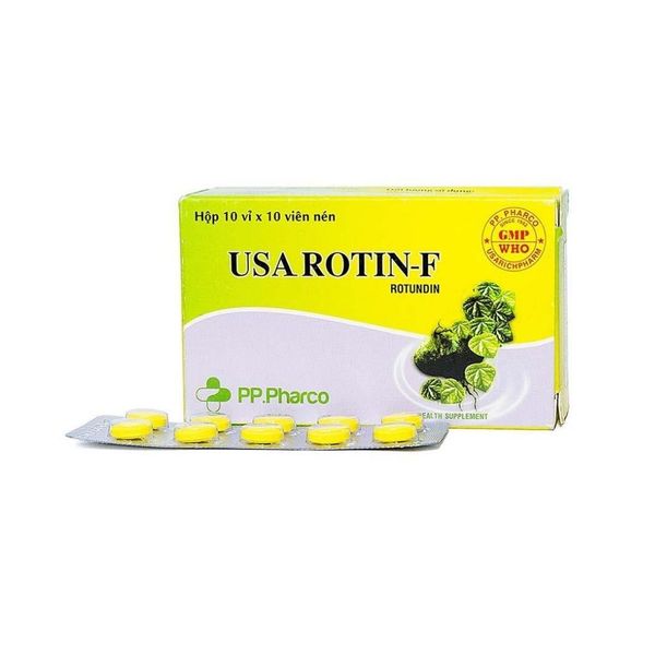 Usarotin - F Rotundin PP Pharco (H/100v) (viên nén) – THUỐC TỐT SÀI GÒN