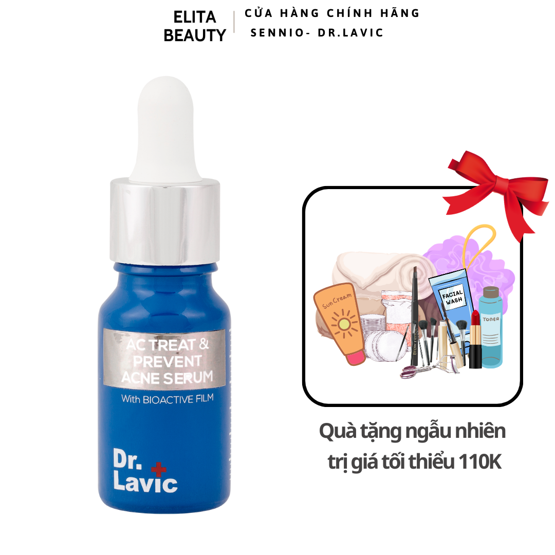 Serum ngừa mụn kiềm dầu, chống tái phát mụn mờ thâm Dr.Lavic AC Treat ...