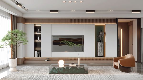 MẪU VÁCH TƯỜNG TIVI ĐẸP – nahome