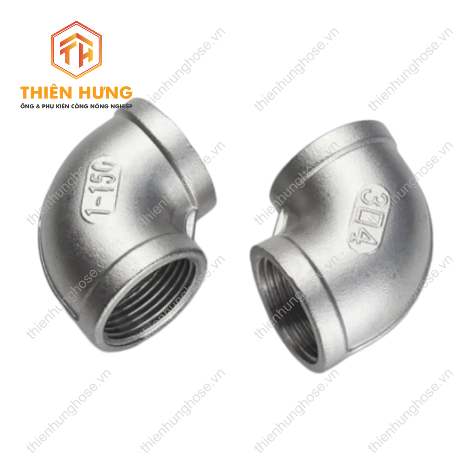 Co nối ren trong BSPT inox 304