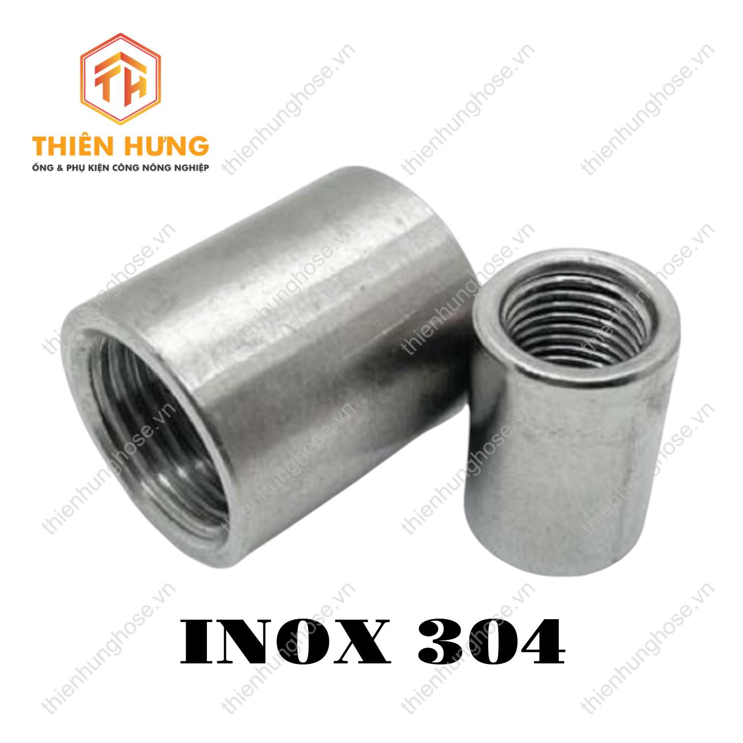 Nối Ren Trong (Măng Sông) INOX 304
