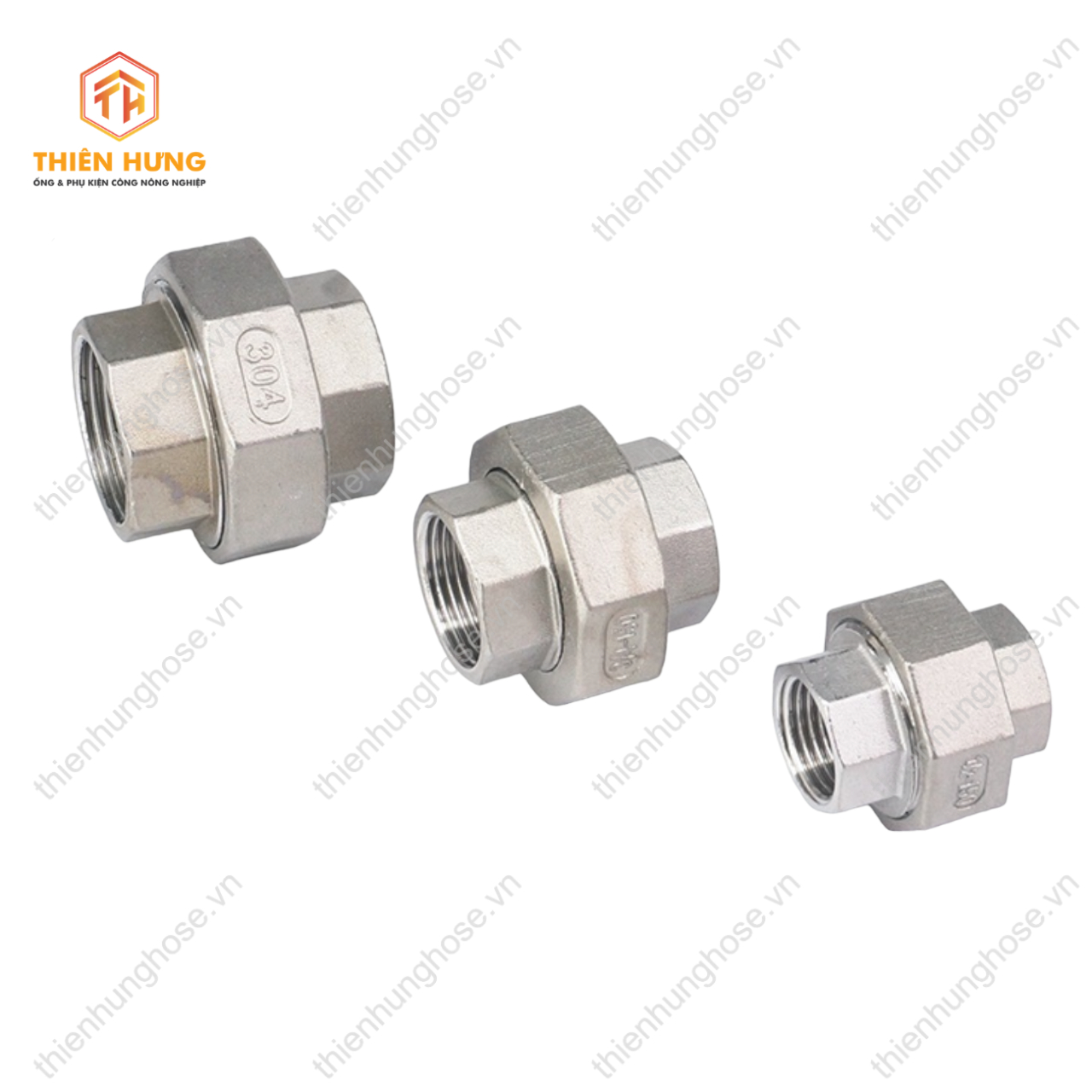 Rắc Co Inox 304 ( Ren 13mm - 60mm)