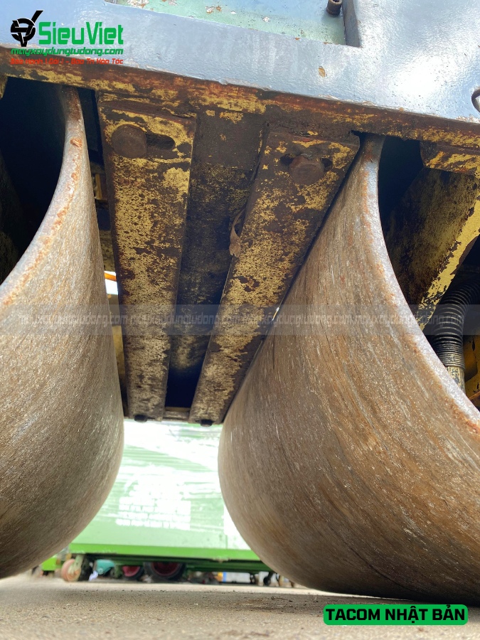 Xe lu rung dắt tay 700Kg Tacom Nhật Bản - Máy Xây Dựng Siêu Việt