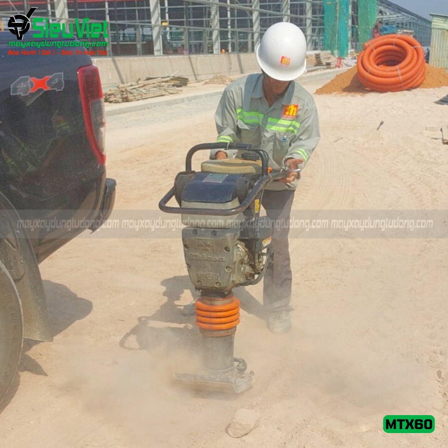 Máy đầm cóc 65-70Kg (MT66, MTX60) Nhật Bản cũ - Máy Xây Dựng Siêu Việt
