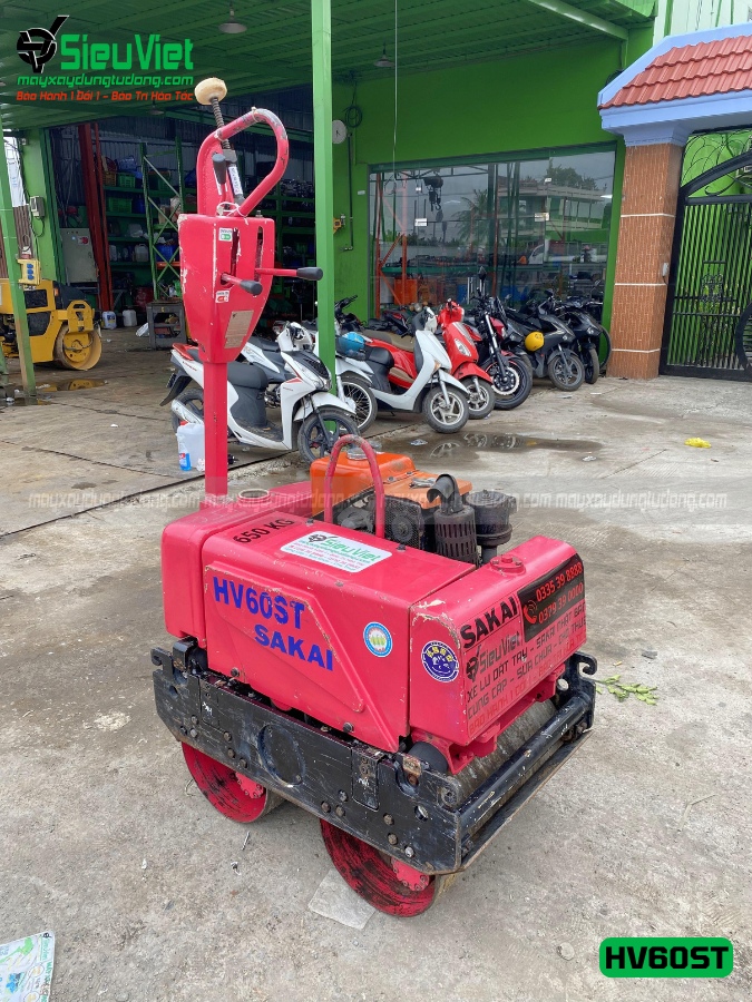 Lu dắt tay 650Kg Sakai HV60ST Nhật Bản - Máy Xây Dựng Siêu Việt
