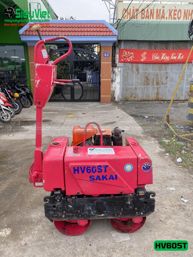 Lu dắt tay 650Kg Sakai HV60ST Nhật Bản - Máy Xây Dựng Siêu Việt
