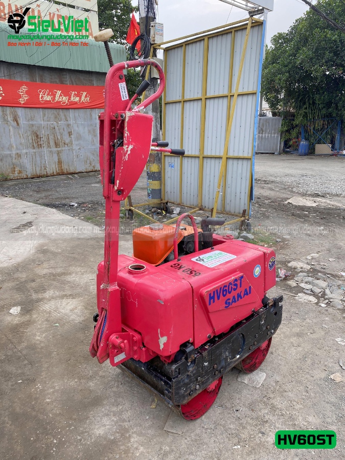 Lu dắt tay 650Kg Sakai HV60ST Nhật Bản - Máy Xây Dựng Siêu Việt