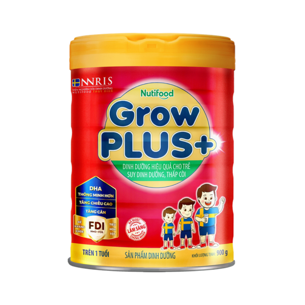 Sữa Nutifood Grow PLUS+ đỏ (800g) cho bé trên 1 tuổi - Chuỗi Mẹ và Bé ...