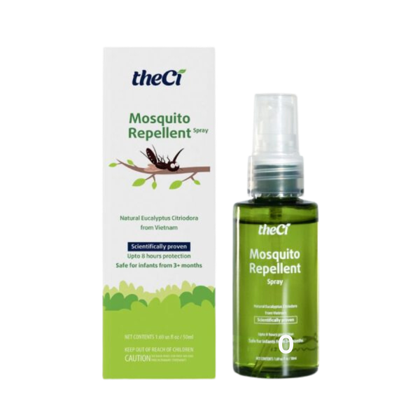 Xịt chống muỗi Theci 50ml - Chuỗi Mẹ và Bé Voi Con