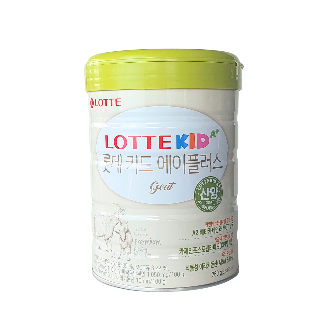 Sữa dê Lotte Kid A+ Hàn Quốc từ 1 tuổi (phát triển chiều cao, tăng cân ...