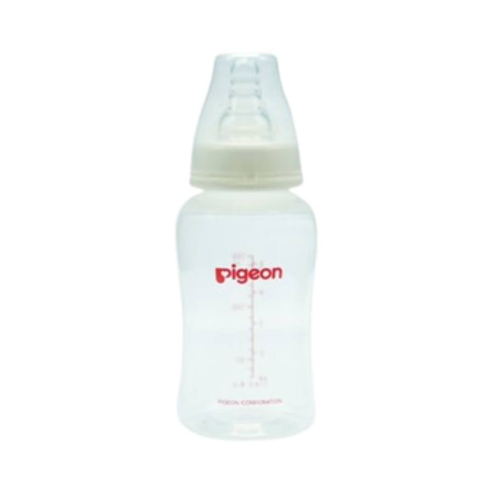 Bình sữa Pigeon Streamline 150ml mới - Chuỗi Mẹ và Bé Voi Con