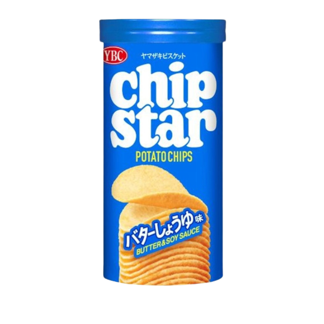 Khoai tây YBC Chip Star Nhật Bản vị bơ 50g - Chuỗi Mẹ và Bé Voi Con