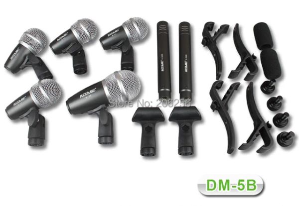 Bộ Microphone Trống Acemic DM-5B – Nhạc Cụ Tất Thắng