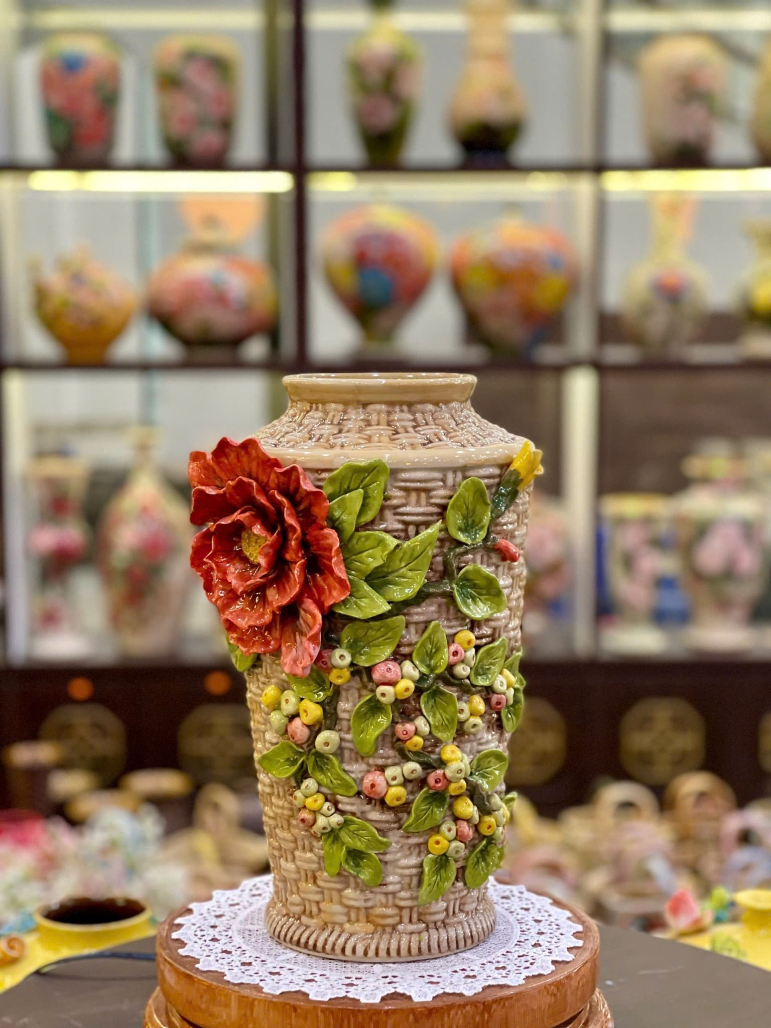 Thạp Rổ hoa mùa xuân – Siêu thị Bảo Khánh