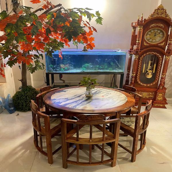 Bộ bàn gỗ Cảm Ván thu gọn BKWOVN-9001 – Siêu thị Bảo Khánh