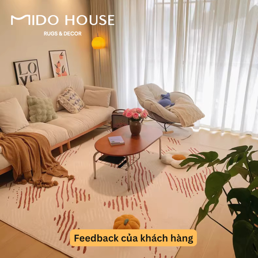 Thảm trải sàn dệt 3D cao cấp Glow – MIDO HOUSE - RUGS & DECOR