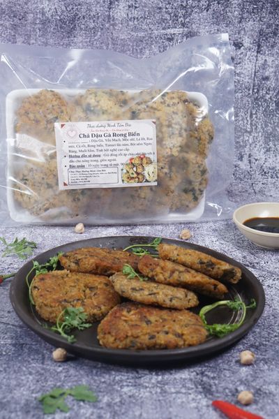 Chả Đậu Gà Rong Biển khay 10 chiếc – Thực dưỡng Minh Tâm Đức