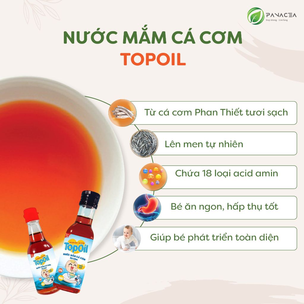 Nước Mắm Cá Cơm Ăn Dặm Cho Bé TOPOIL OSHITO Date 2025 Cho Bé Từ 7 Thán - OSHITO - Ăn Dặm Đủ Chất