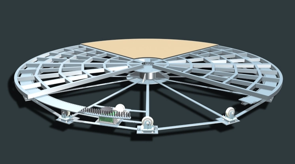 Bàn xoay ô tô - Car turning table – Vitravico