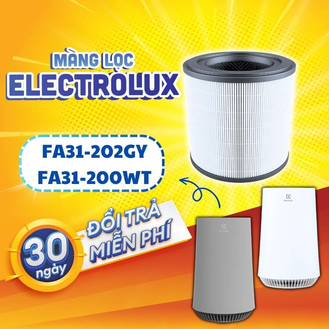 Lõi lọc không khí Electrolux FA31-202GY, FA31-200WT - Lọc Khí Xanh ...