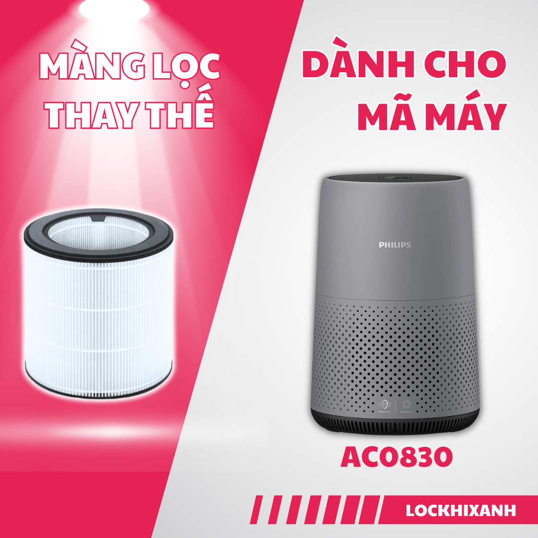 Lõi lọc không khí Philips AC0820, AC0819, AC0810, AC0830, AC0850, mode ...