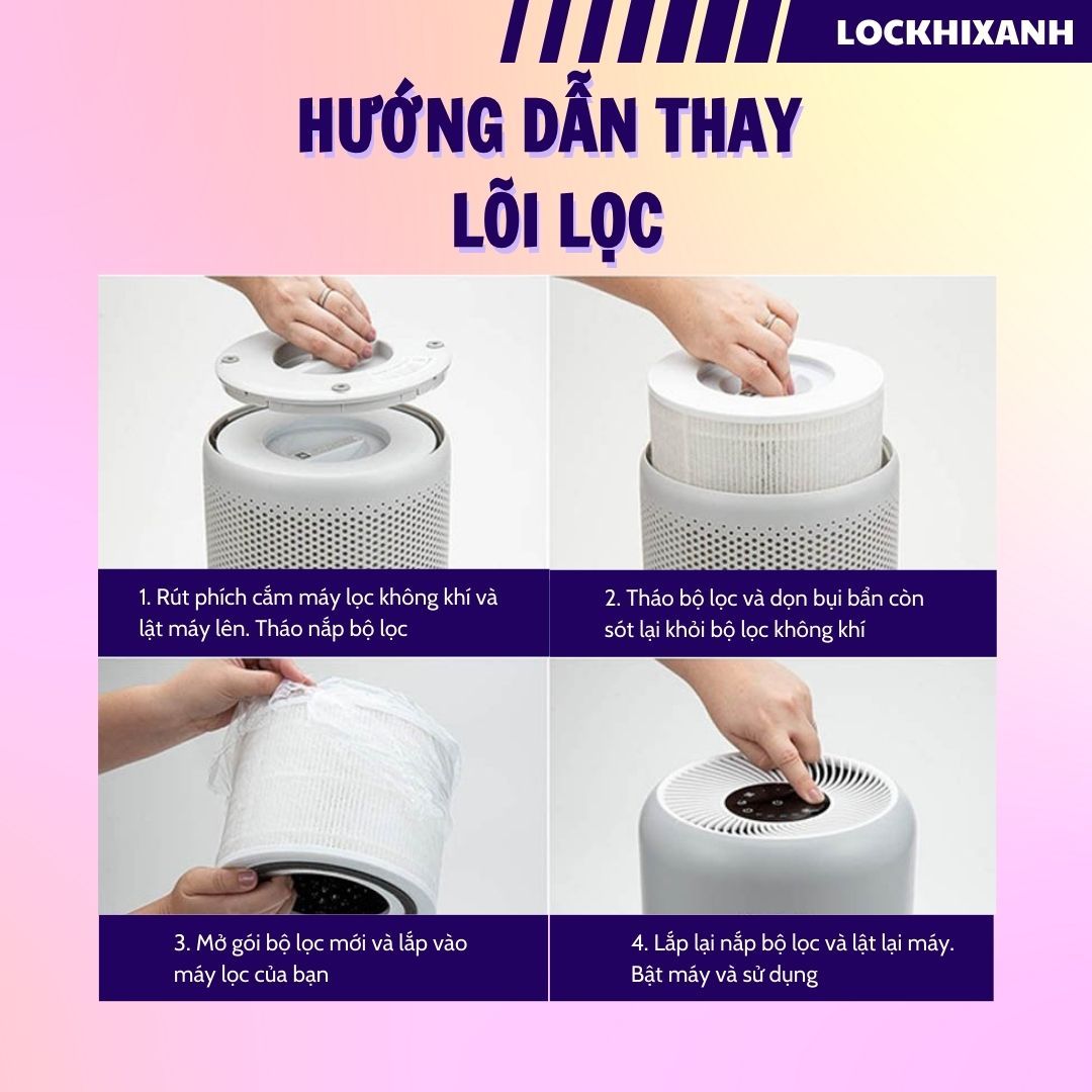 Lõi lọc không khí Casper AP-250MAH - Lọc Khí Xanh - Màng lọc không khí ...