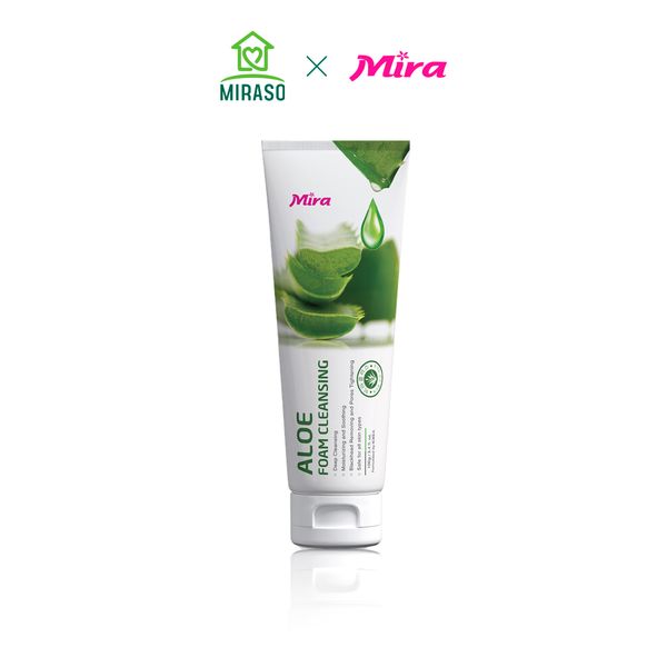Sữa Rửa Mặt Aloe Foam Cleansing Mira – MIRASO
