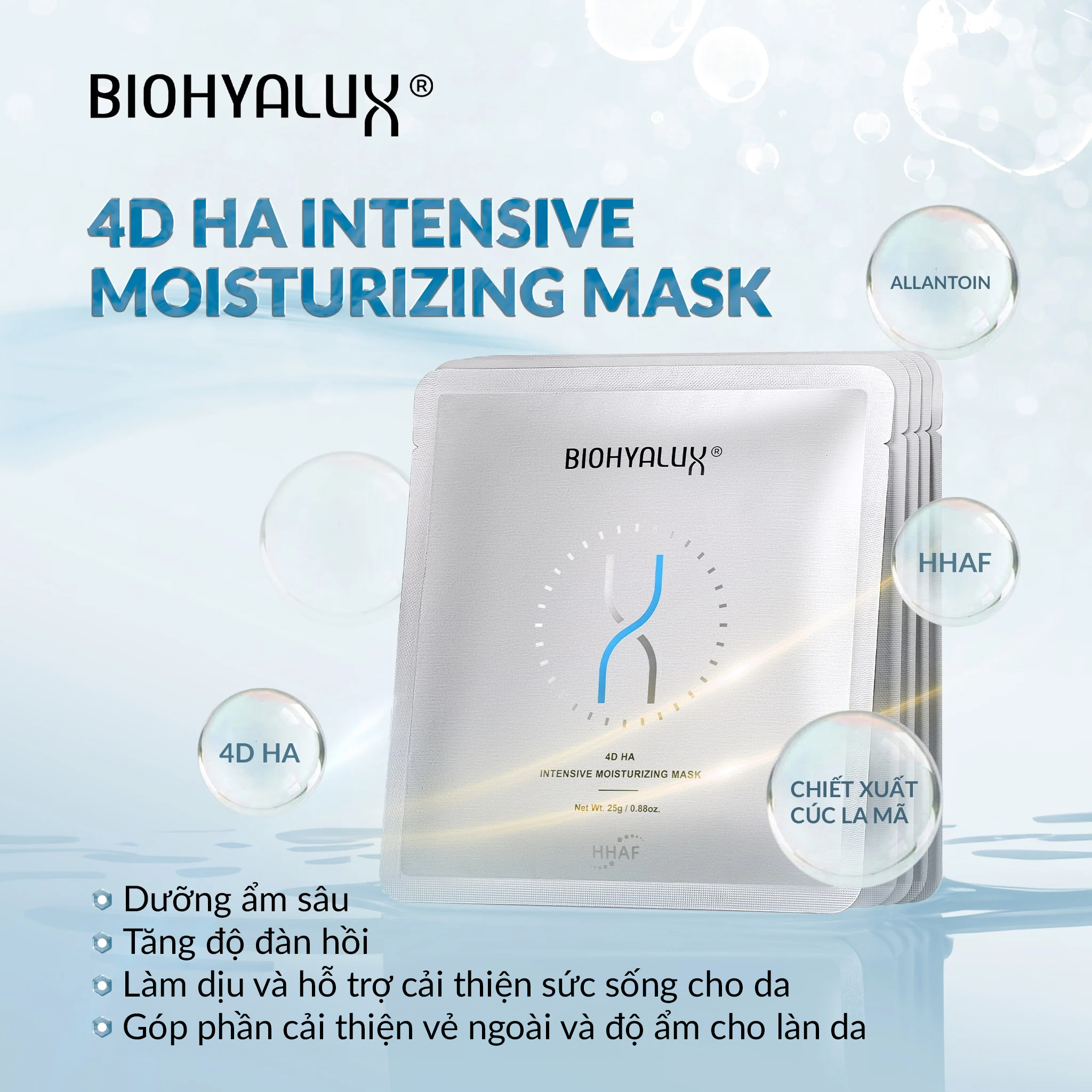 4D HA INTENSIVE MOISTURIZING MASK – Biohyalux Vietnam