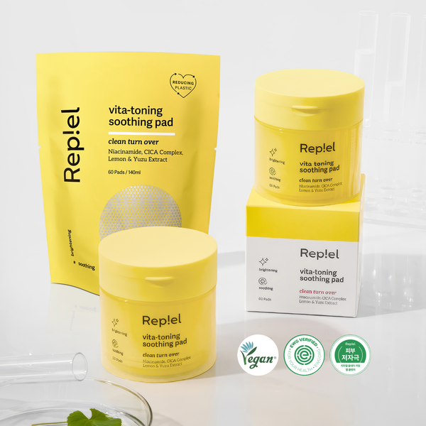 REPIEL Toner Pad sáng da Vita-toning soothing pad– Việt Nam