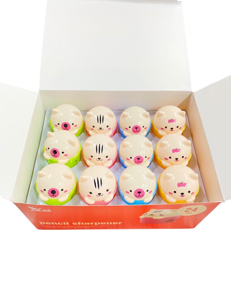 Hộp đồ chuốt chì con mèo dễ thương (XL-360) – Nga Vpp - 23 Tháp Mười