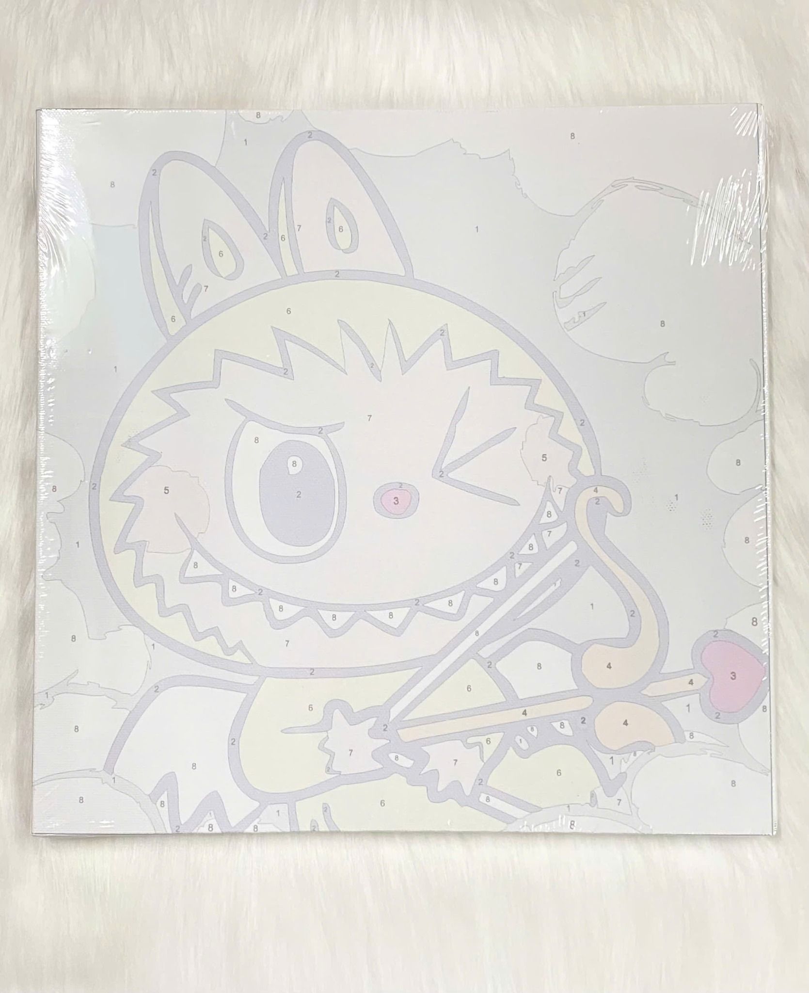 Tranh tô màu mẫu Labubu – Nga Vpp Tháp Mười