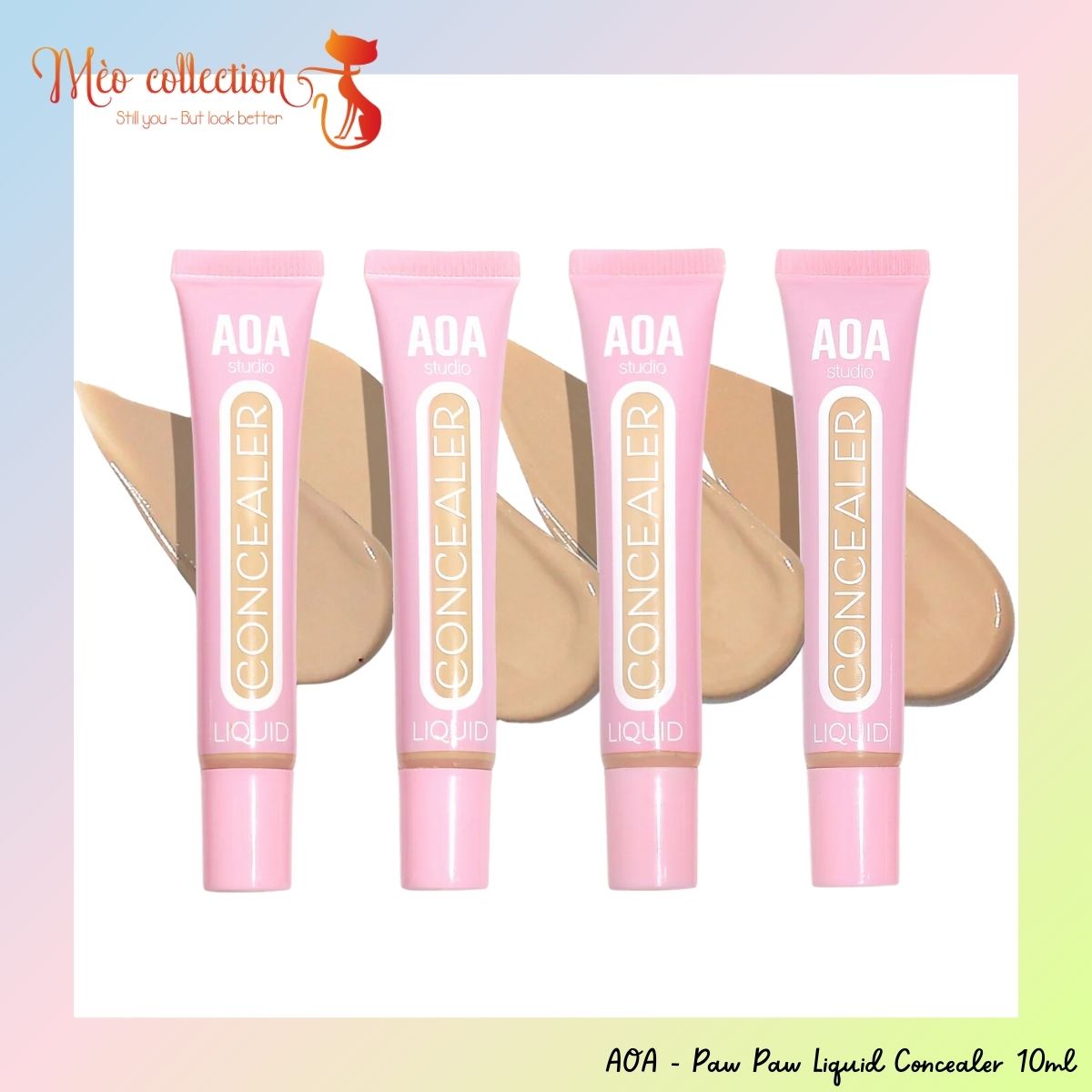 Che khuyết điểm AOA - Paw Paw Liquid Concealer 10ml – meo.collection
