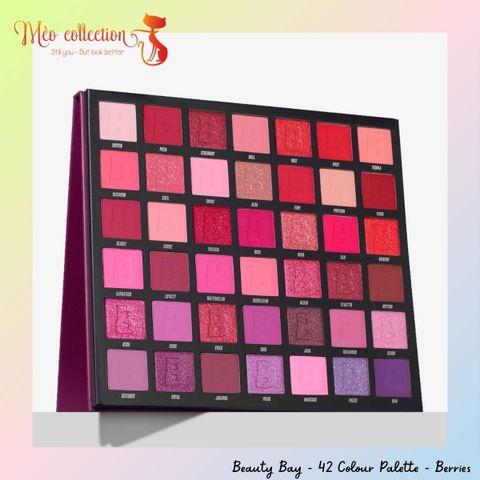 Bảng phấn mắt Beauty Bay - 42 Colour Palette - Berries 42 ô – meo ...