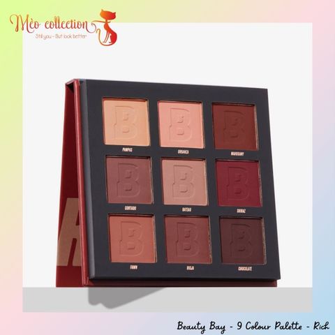 Bảng phấn mắt Beauty Bay - 9 Colour Palette - Rich 9 ô – meo.collection