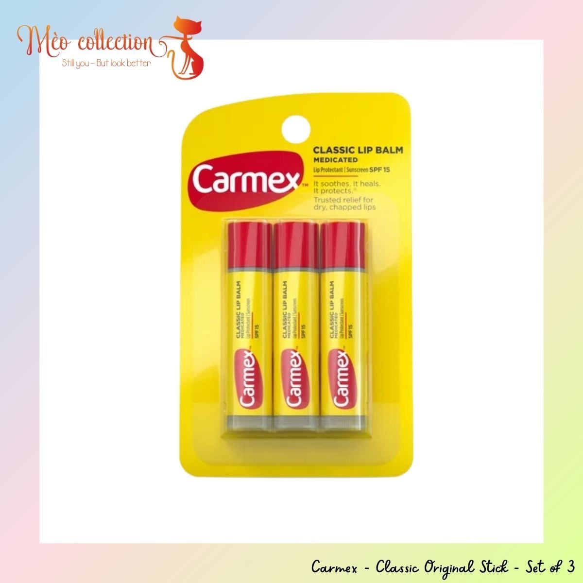 Son dưỡng Carmex - Lip Balm Stickts/ Tubes các loại – meo.collection