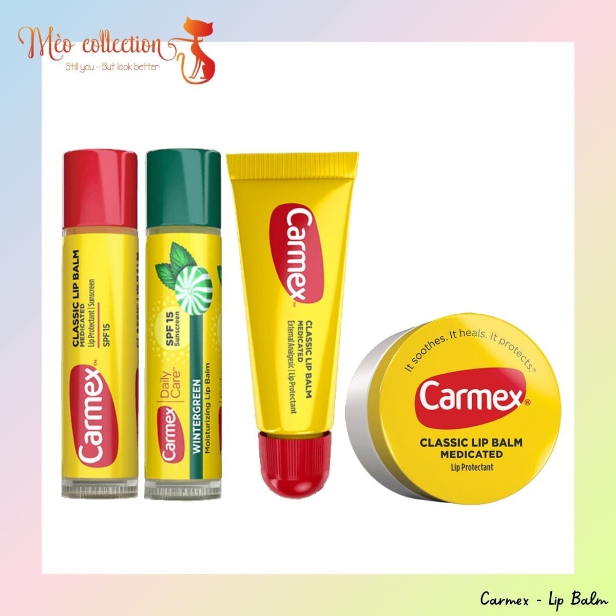 Son dưỡng Carmex - Lip Balm Stickts/ Tubes các loại – meo.collection